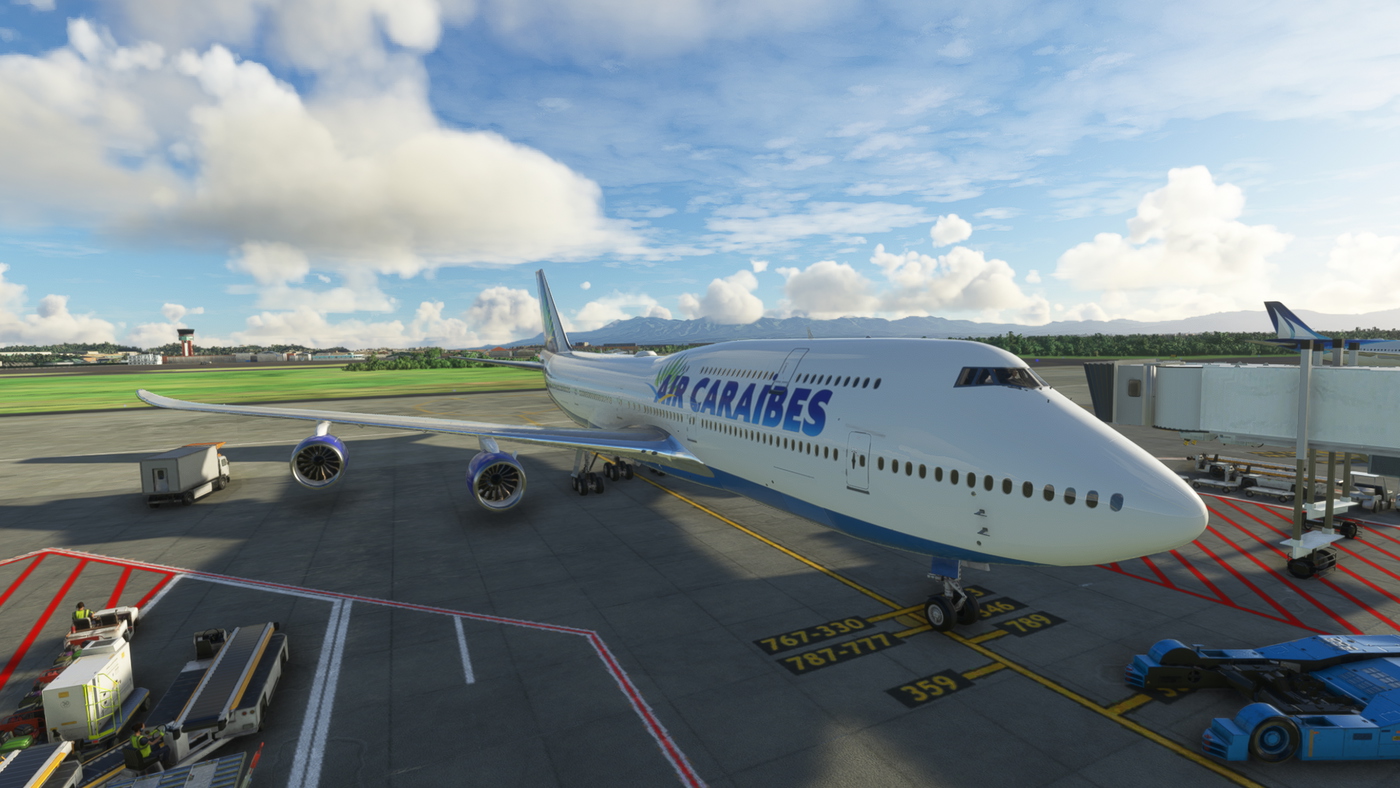 [DISCONTINUED] - Salty Boeing 747-8 Air Caraibes Old Livery for ...