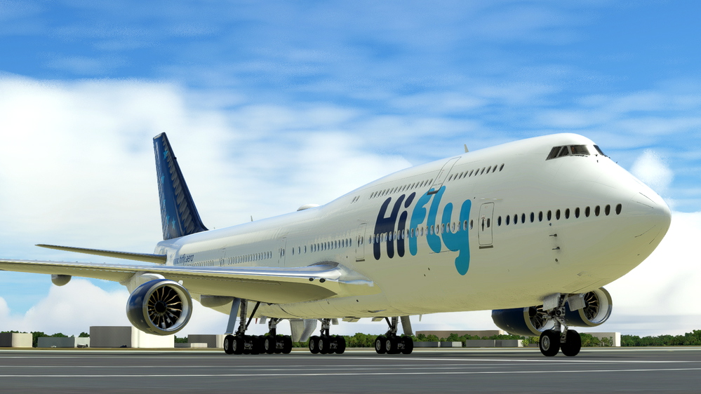 Salty Boeing 747-8 HiFly 8K for Microsoft Flight Simulator | MSFS