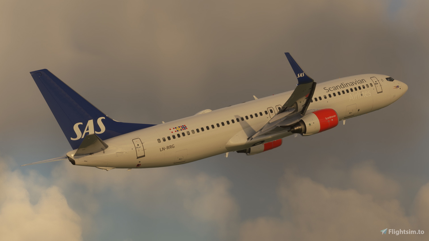SAS | Pack | PMDG 737-800 for Microsoft Flight Simulator | MSFS