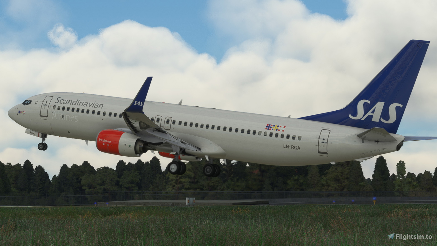 SAS | Pack | PMDG 737-800 for Microsoft Flight Simulator | MSFS