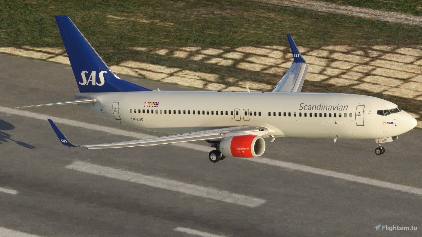 SAS | Pack | PMDG 737-800 for Microsoft Flight Simulator | MSFS