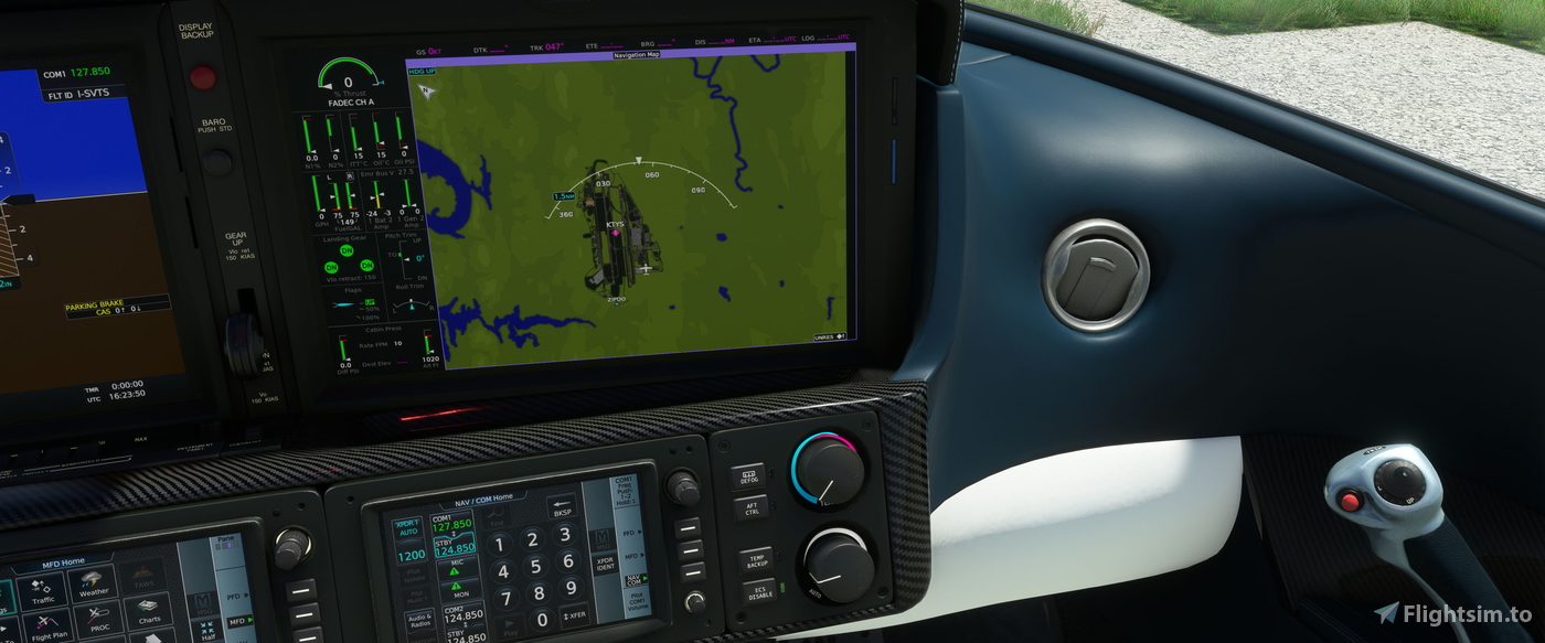 SF50 Vision Jet G2 Xi fictional livery I-SVTS & Custom reg. for ...