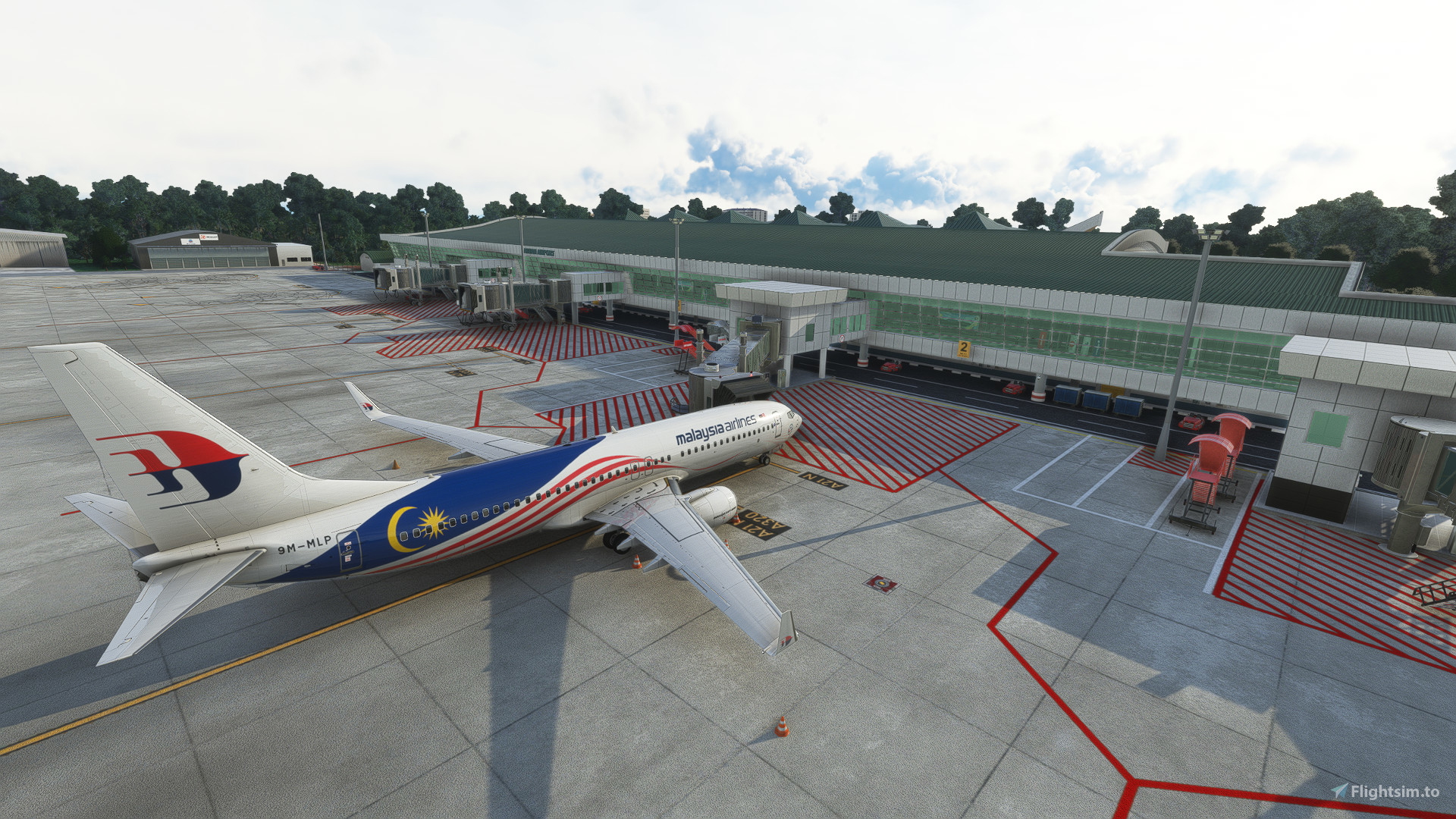 SHADESCENE - WBKL - Labuan Airport for Microsoft Flight Simulator | MSFS
