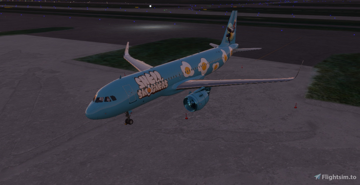 [A32NX] Shell Shockers pour Microsoft Flight Simulator | MSFS