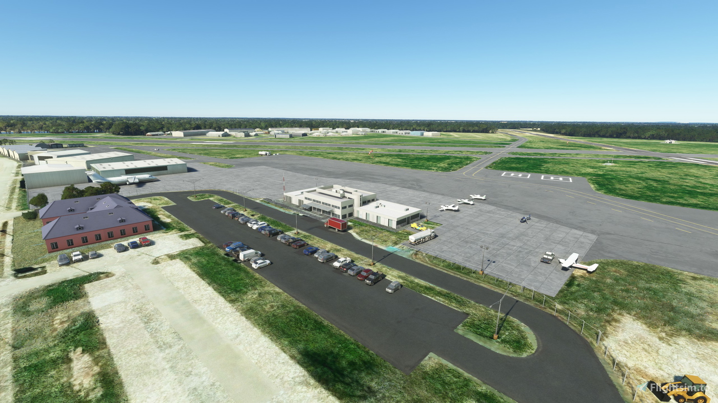 Shreveport Downtown Airport KDTN for Microsoft Flight Simulator | MSFS