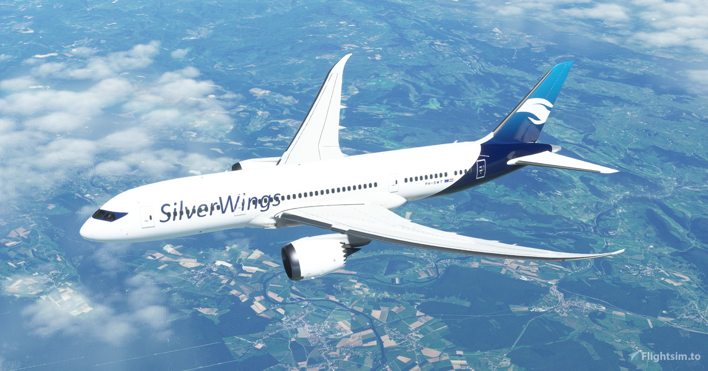 SilverWings Kuro 787-8 v2 for Microsoft Flight Simulator | MSFS