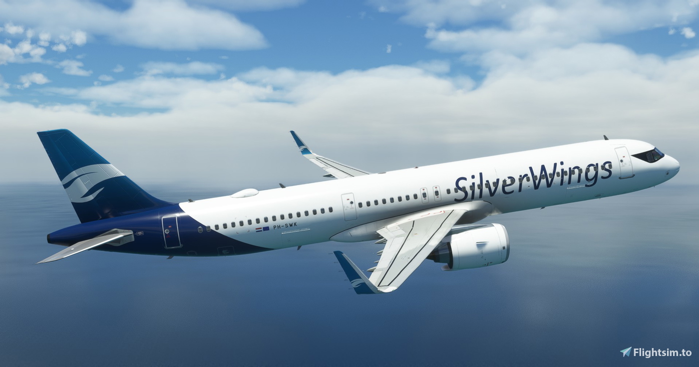 SilverWings LatinVFR A321 Neo LR leap for Microsoft Flight Simulator | MSFS