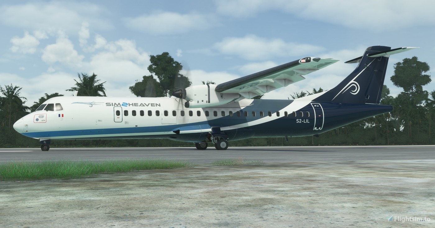 SIM2HEAVEN Hans Hartmann ATR 72-600 for Microsoft Flight Simulator | MSFS