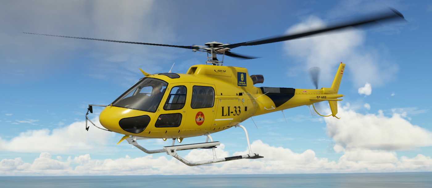 Sky Helicopteros (U.O.F.F. LI-33) EC-NSS for Microsoft Flight Simulator ...