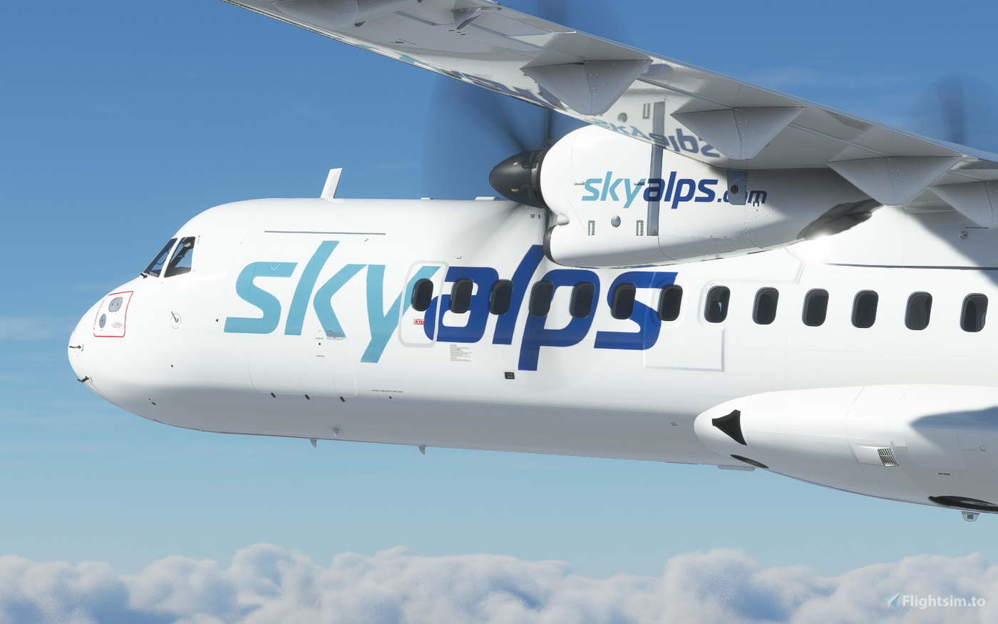 SkyAlps Fictional ATR 72-600 Livery | Expert Series (Asobo) ATR 72-600 ...