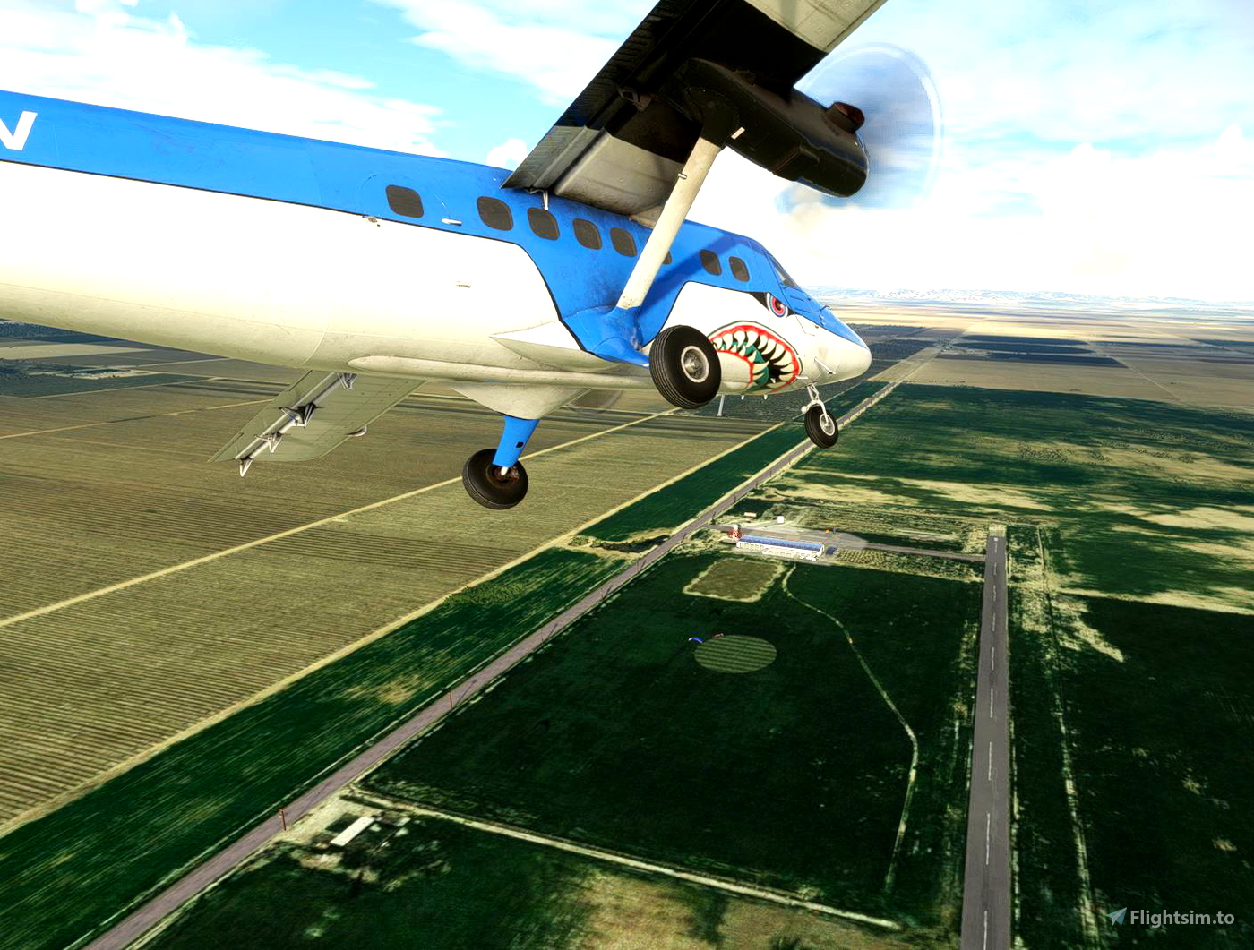 Skydive San Joaquin Valley Airport for Microsoft Flight Simulator | MSFS