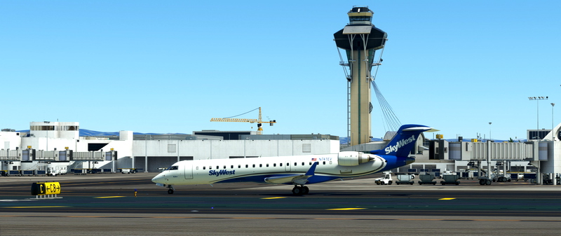 Skywest Airlines (N741EV) - Aerosoft CRJ-700 for Microsoft Flight ...