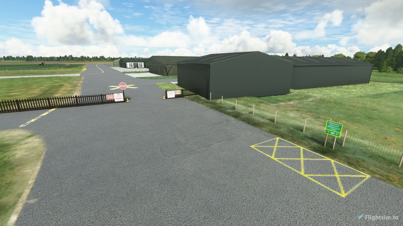 Sleap, UK - EGCV for Microsoft Flight Simulator | MSFS