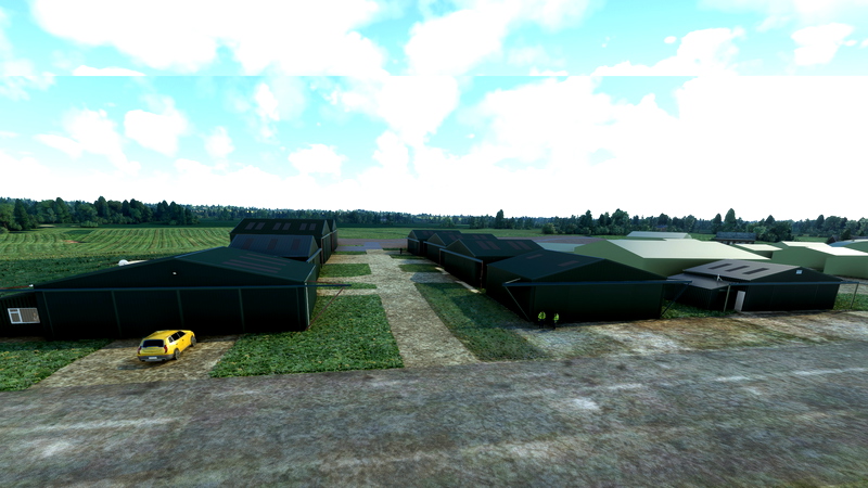 Sleap, UK - EGCV for Microsoft Flight Simulator | MSFS