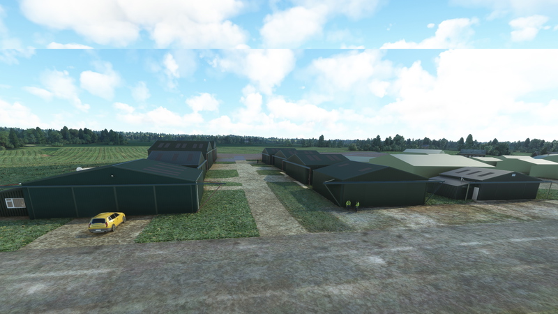 Sleap, UK - EGCV for Microsoft Flight Simulator | MSFS