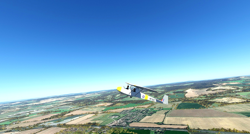 Slingsby T.31 Tandem Tutor for Microsoft Flight Simulator | MSFS