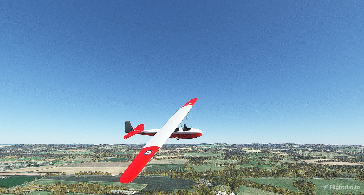 Slingsby T.31 Tandem Tutor for Microsoft Flight Simulator | MSFS