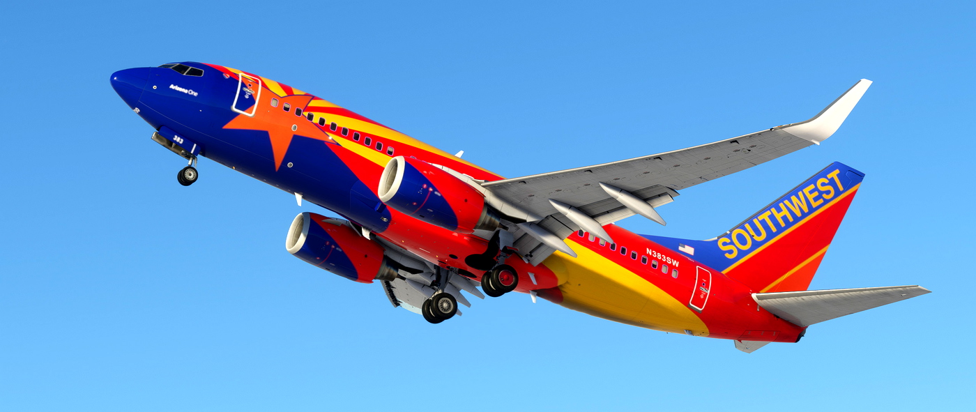 Southwest Airlines "Arizona One (Classic)" (N383SW) - PMDG 737-700 for ...