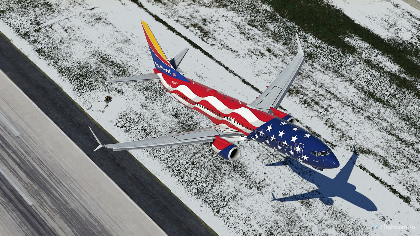 Southwest Airlines "Freedom One" w/Cabin PMDG 737-8H4 for Microsoft ...