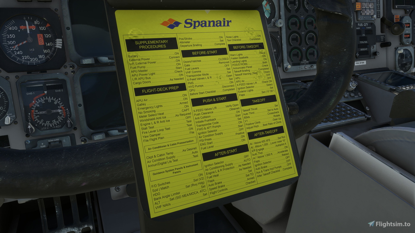 Spanair EC-GQG MD83 - MaddogX | Custom Cockpit for Microsoft Flight Simulator | MSFS