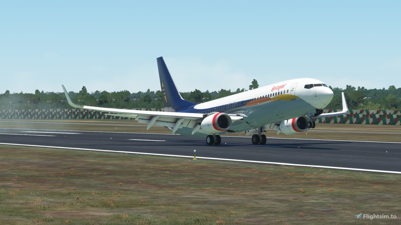 SpiceJet VT-SYJ Ex-JET AIRWAYS for Microsoft Flight Simulator | MSFS