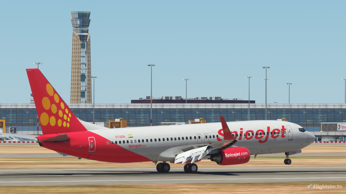 SpiceJet VT-SZN for Microsoft Flight Simulator | MSFS