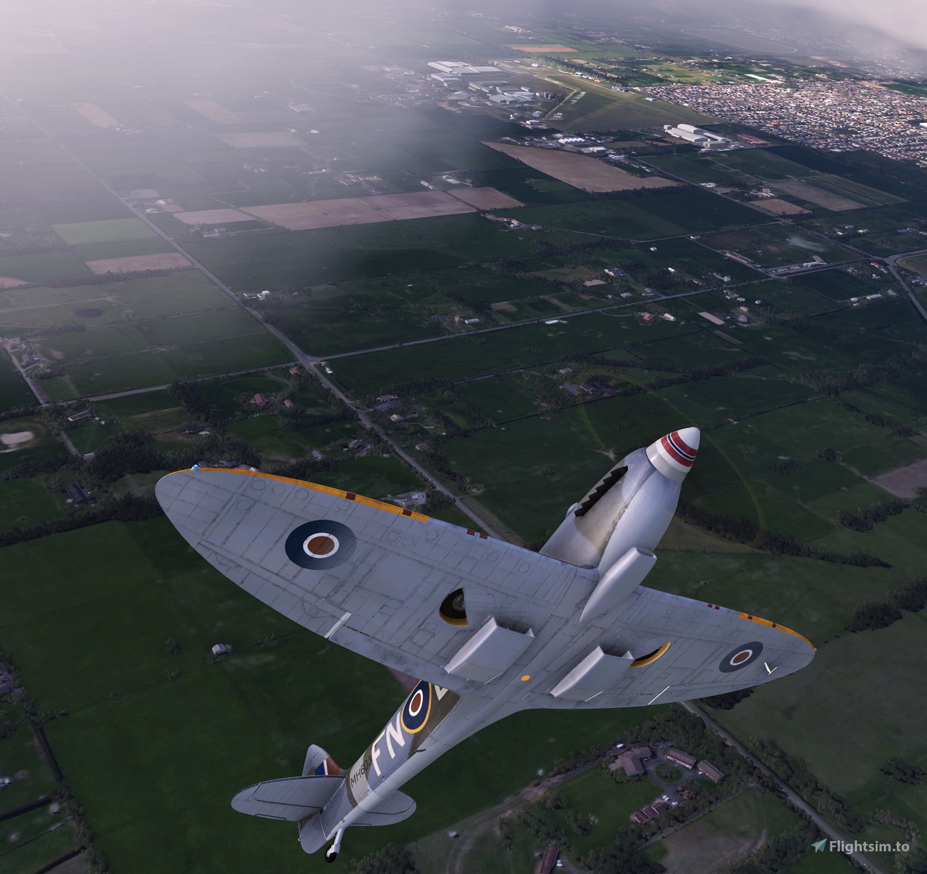 Spitfire IX_MH603 FN-B for Microsoft Flight Simulator | MSFS