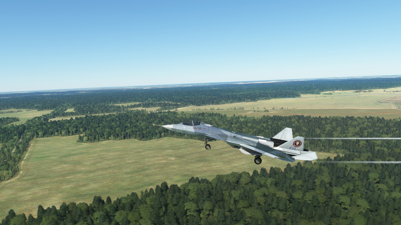SU57 Livery of a PMC para Microsoft Flight Simulator | MSFS