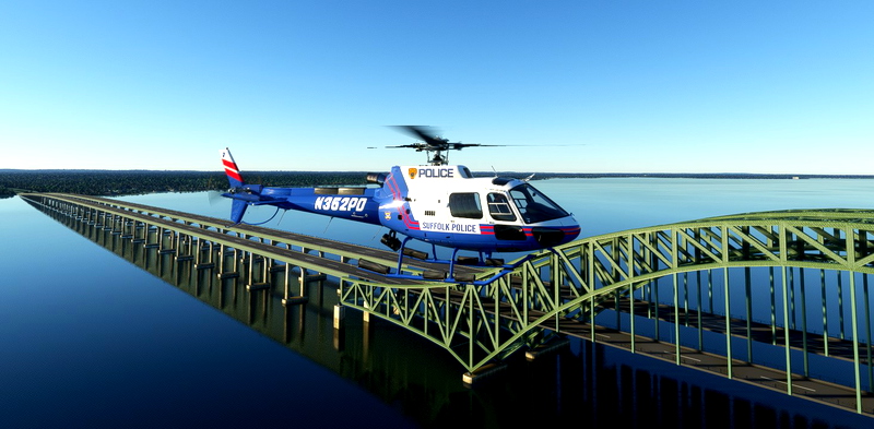 Suffolk County Police Department N352PD for Microsoft Flight Simulator ...