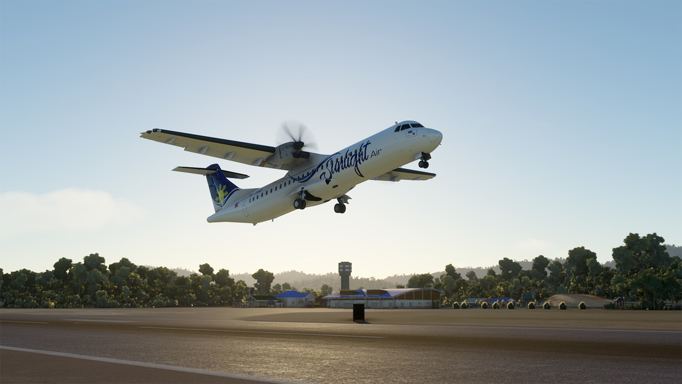 Sunlight Air Asobo ATR 72-600 RP-C 6683 pour Microsoft Flight Simulator ...