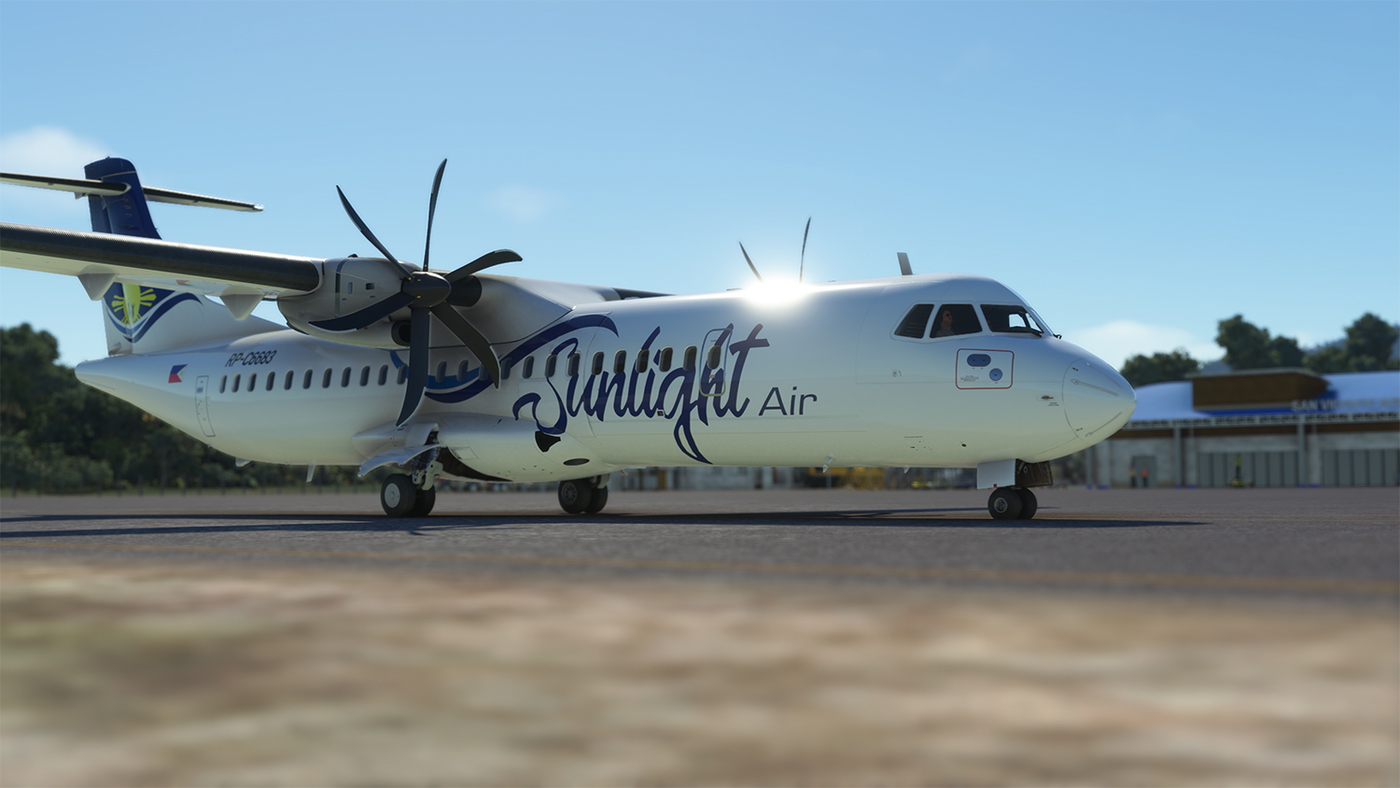 Sunlight Air Asobo ATR 72-600 RP-C 6683 pour Microsoft Flight Simulator ...