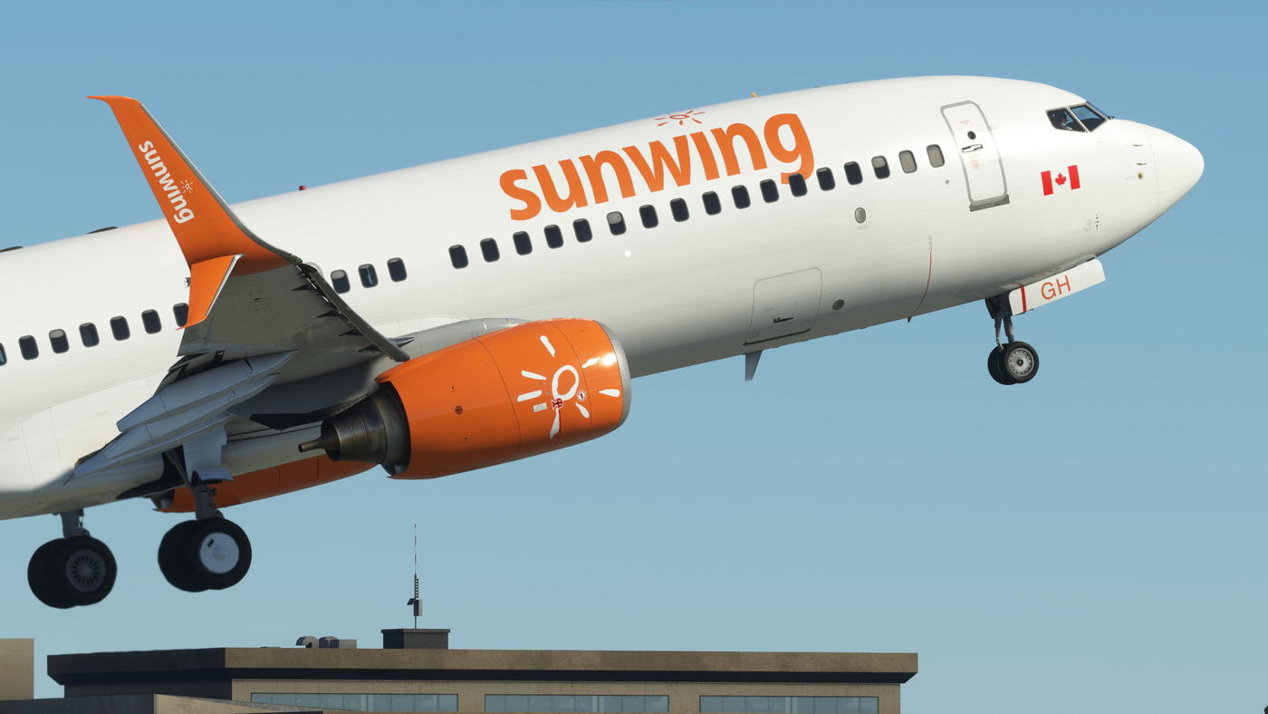 Sunwing (Ops. By TUI) - C-FWGH - PMDG 738 for Microsoft Flight ...