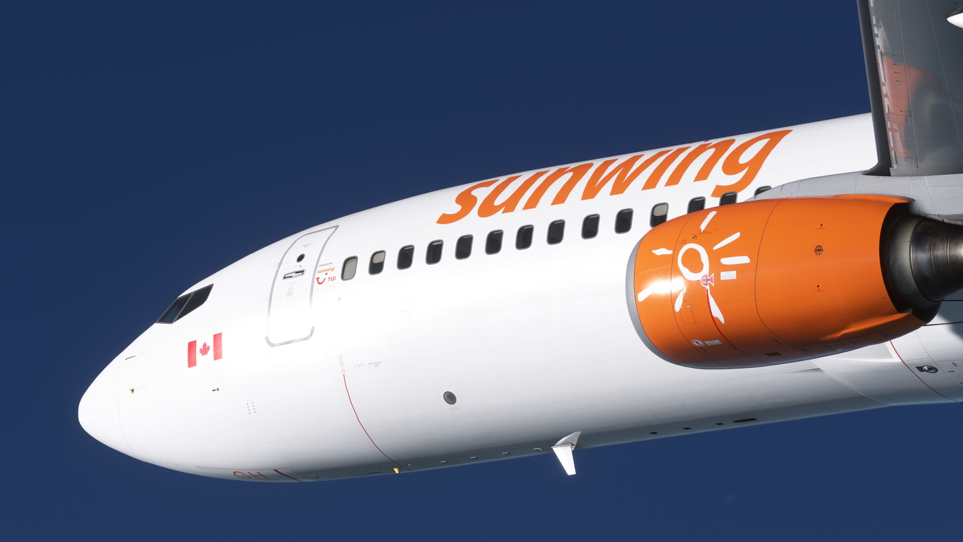Sunwing (Ops. By TUI) - C-FWGH - PMDG 738 for Microsoft Flight ...