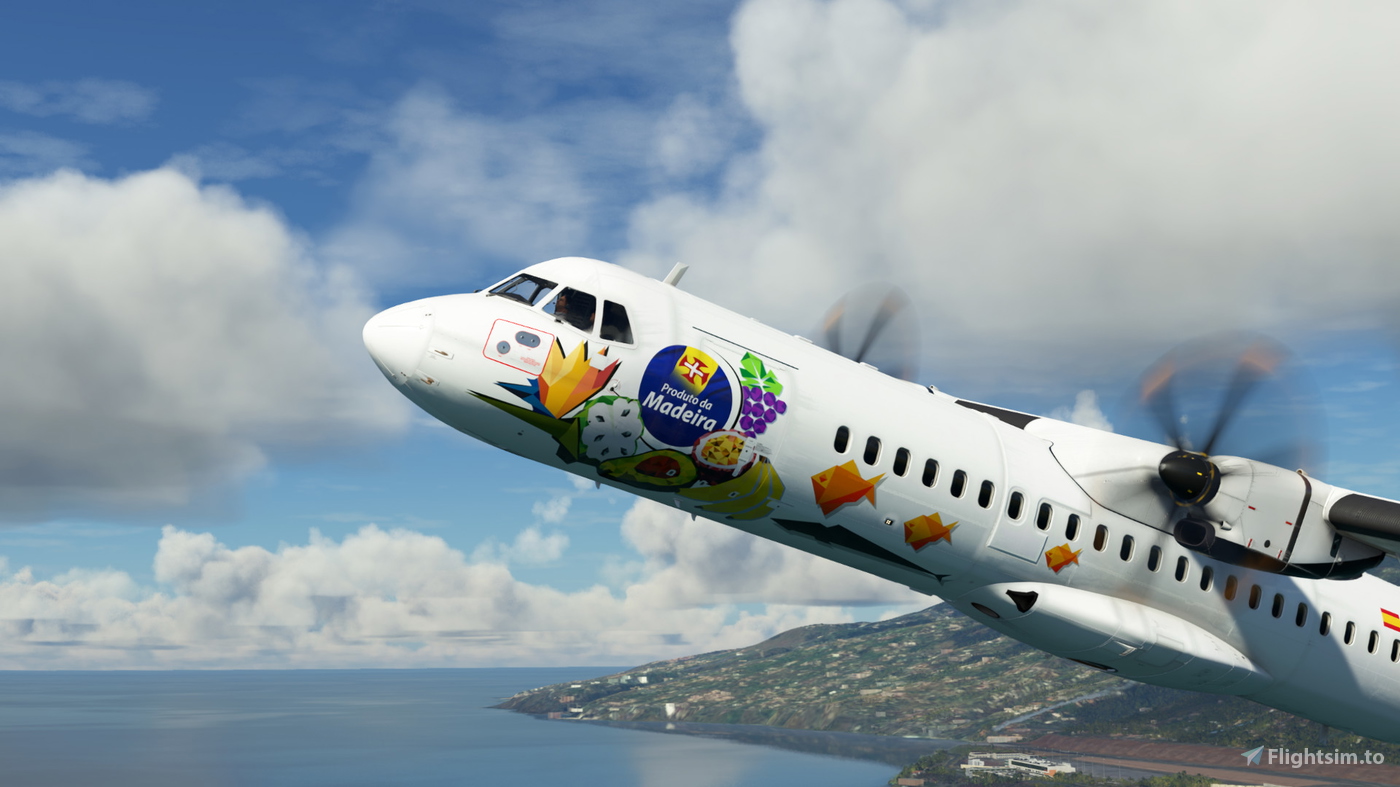 Swiftair EC-MAF "Produto da Madeira" Sticker for Microsoft Flight ...