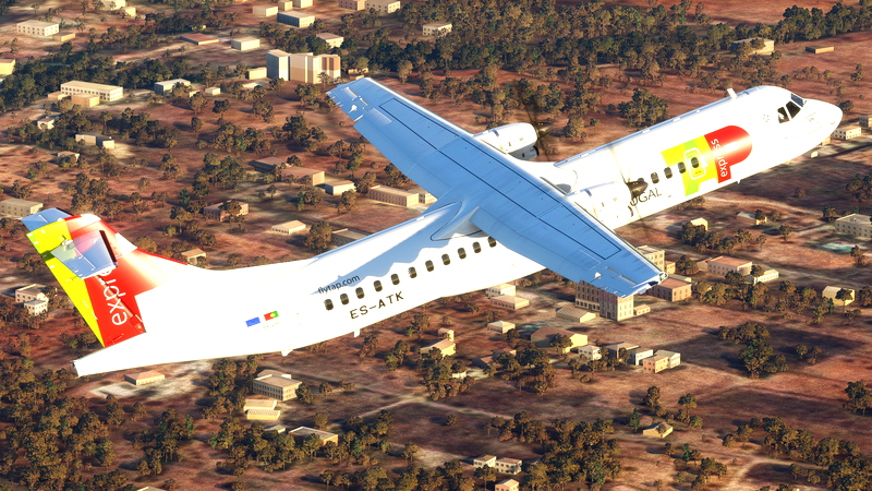 TAP | ES-ATK | Asobo ATR 72-600 for Microsoft Flight Simulator | MSFS