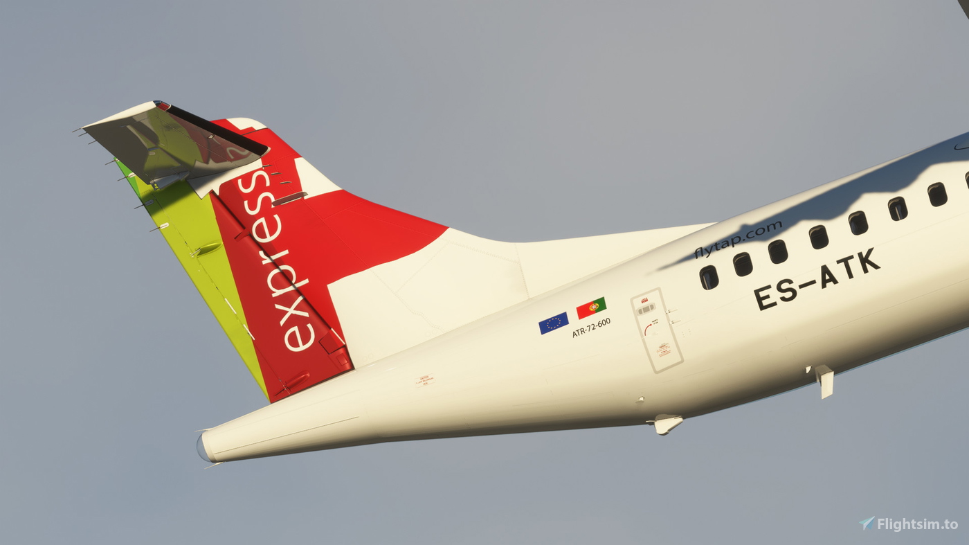 TAP | ES-ATK | Asobo ATR 72-600 for Microsoft Flight Simulator | MSFS