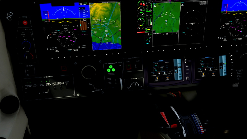 TBM930 - LVars for Bleed Air, Inert Sep and Cabin Lights for Microsoft Flight Simulator | MSFS