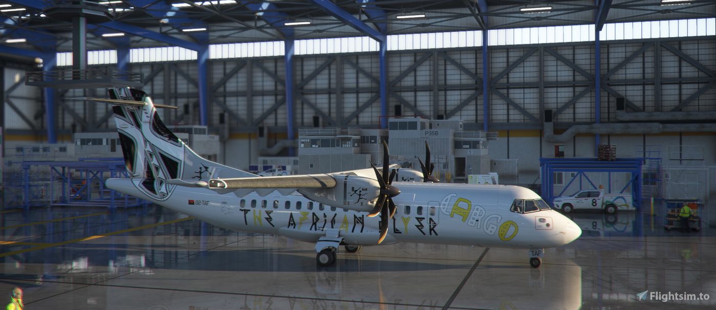 The African Flyer ATR42 (D2-TAF) - livery for Microsoft Flight ...
