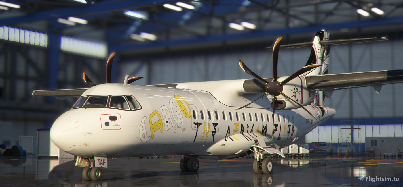 The African Flyer ATR42 (D2-TAF) - livery for Microsoft Flight ...
