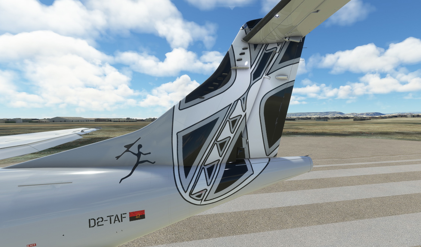 The African Flyer ATR42 (D2-TAF) - livery for Microsoft Flight ...