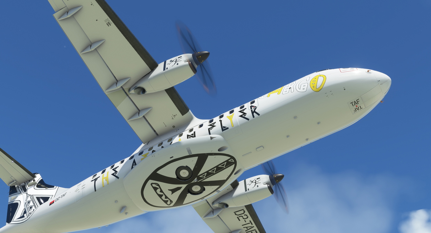 The African Flyer ATR42 (D2-TAF) - livery for Microsoft Flight ...