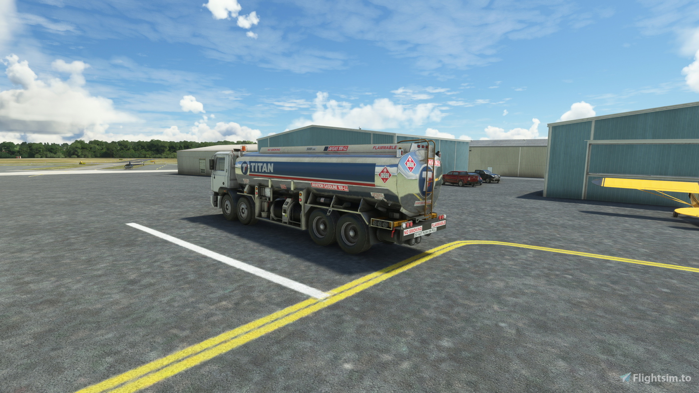 Titan Aviation Fuel Truck Liveries for Microsoft Flight Simulator | MSFS