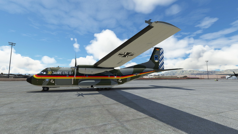 Transall C-160 Liveries for Microsoft Flight Simulator | MSFS