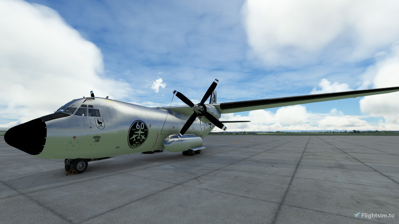 Transall C-160 "60th anniversary LTG61" for Microsoft Flight Simulator | MSFS