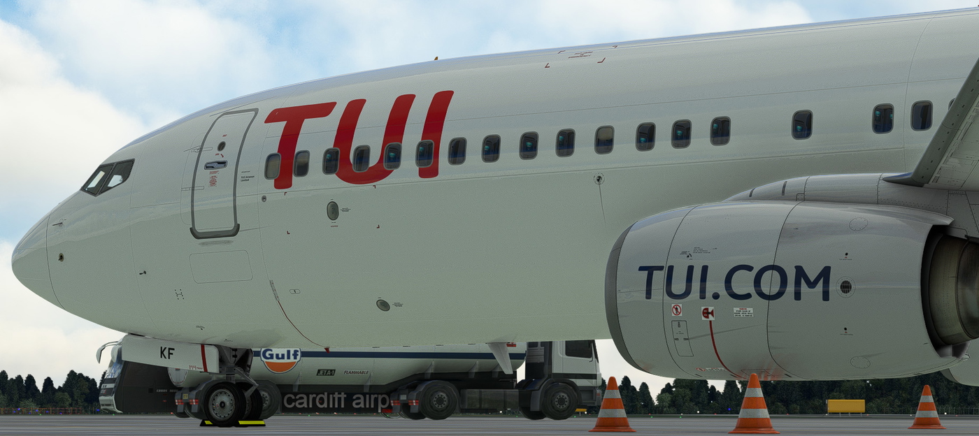 TUI UK B738 G-TUKF (8K) 对于 Microsoft Flight Simulator | MSFS