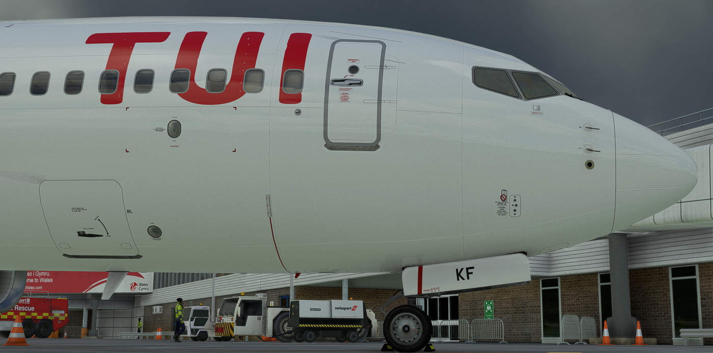 TUI UK B738 G-TUKF (8K) 对于 Microsoft Flight Simulator | MSFS