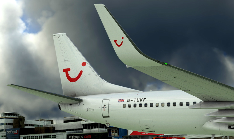 TUI UK B738 G-TUKF (8K) 对于 Microsoft Flight Simulator | MSFS