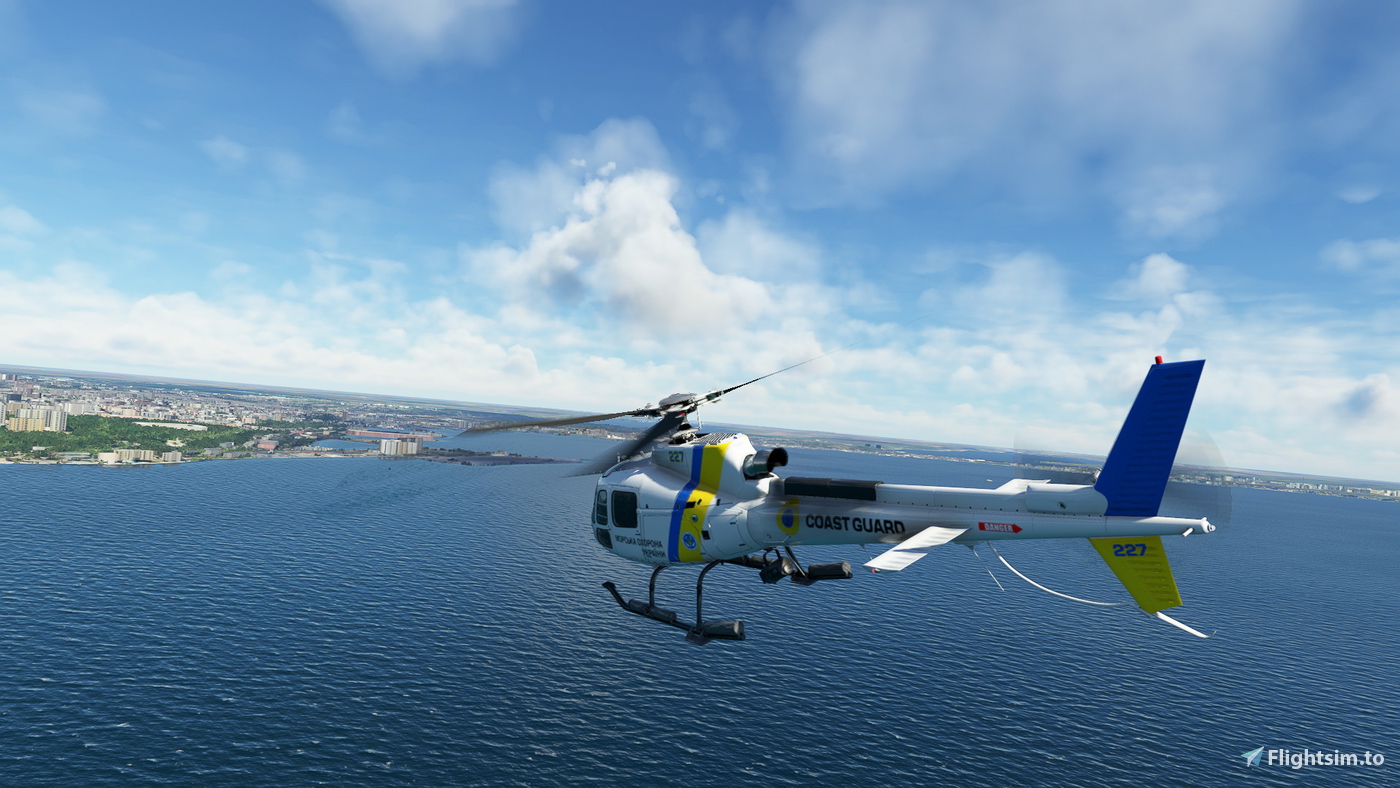 Ukraine Coast Guard [227] V1 | 4K for Microsoft Flight Simulator | MSFS