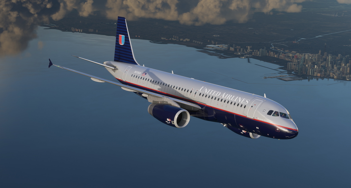 United Airlines (Battleship) - LatinVFR A320 para Microsoft Flight ...