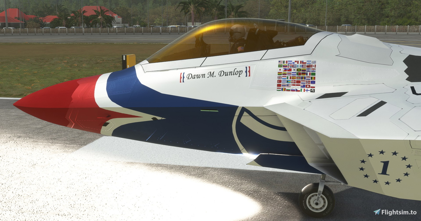 US Air Force / USAF "ThunderBirds 1" "Dawn M. Dunlop" Top Mach Studios ...